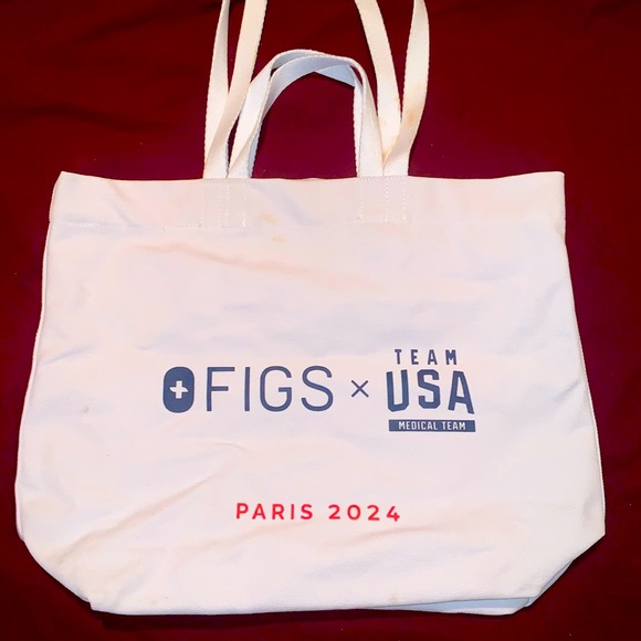 Figs | Bags | Rare Nwot Figs X Team Usa Unisex Canvas Tote Paris 224 ...